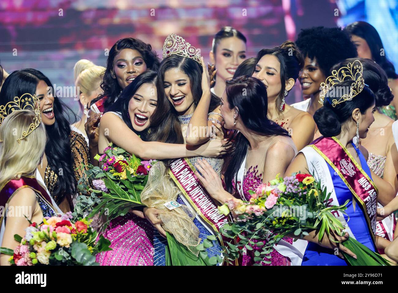 Beijing, Philippines. 7th Oct, 2024. Newly-crowned Miss Asia Pacific ...