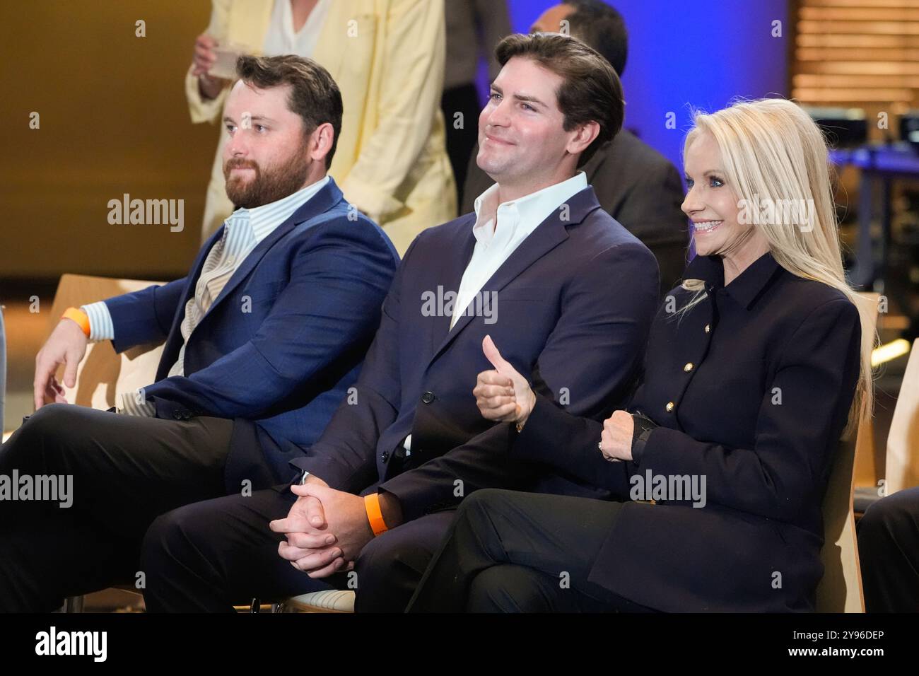 Republican Steve Garvey' s wife, Candace Garvey, right, and his sons ...