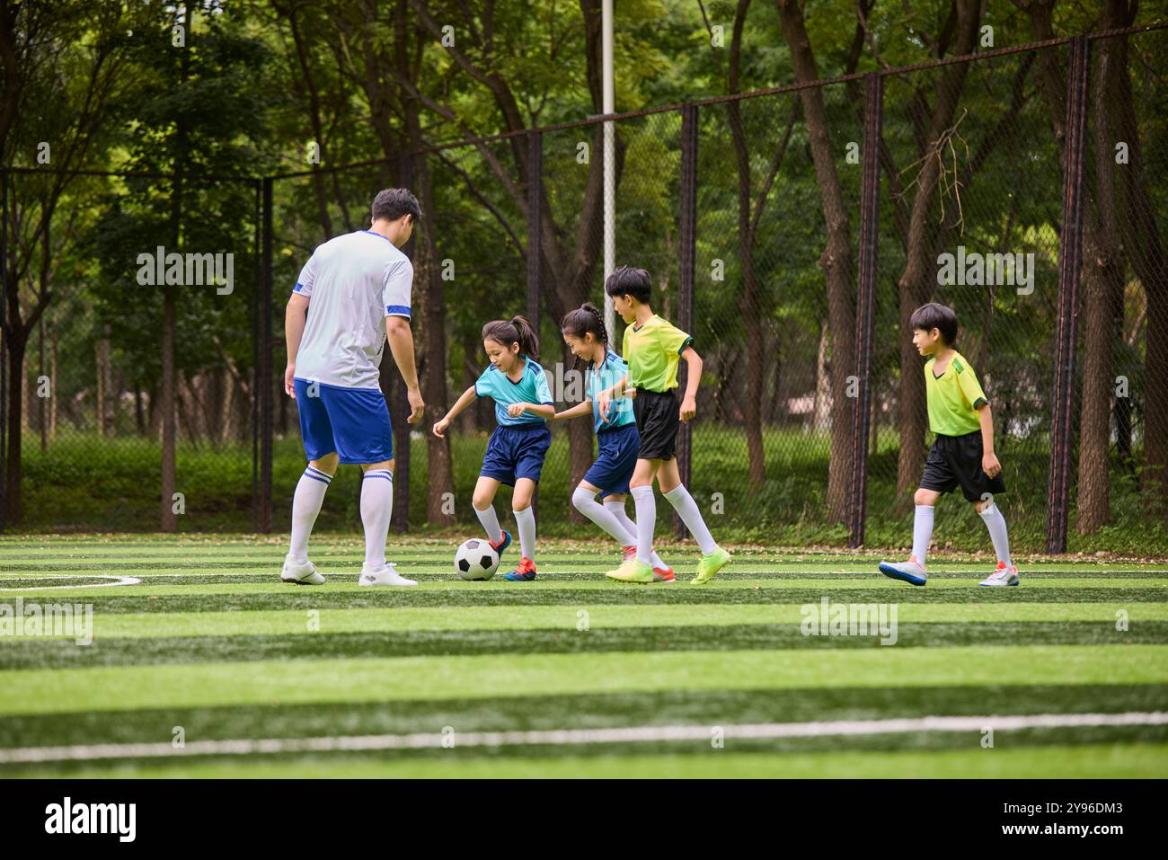 Football education kids physical hi-res stock photography and images ...