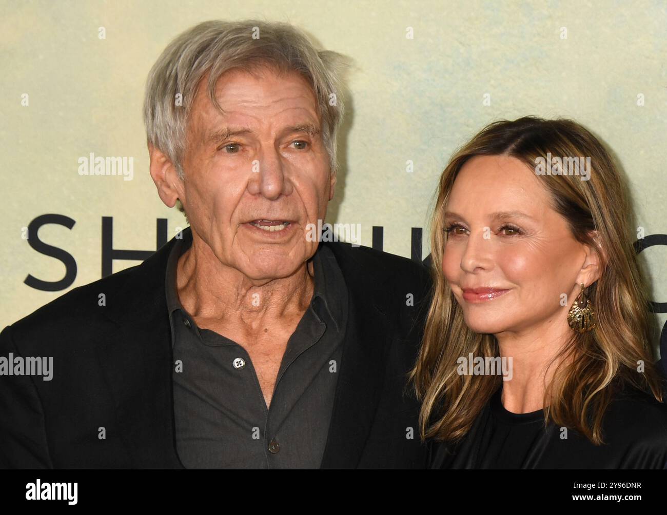 West Hollywood, Ca. 08th Oct, 2024. Harrison Ford and Calista Flockhart ...