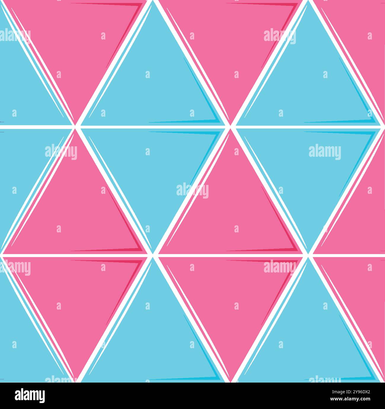 Seamless triangles in vibrant colors Stock Vector Image & Art - Alamy