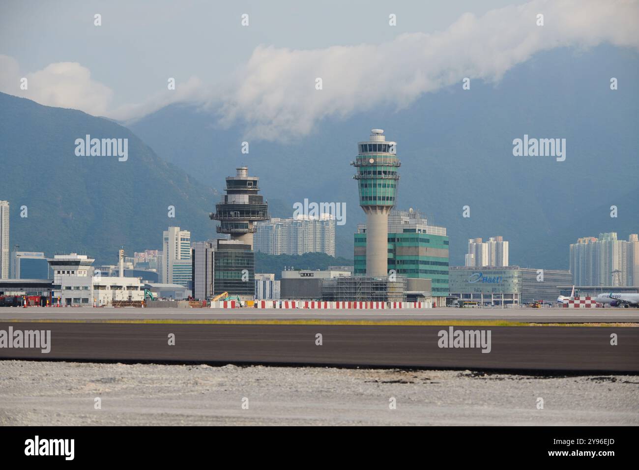 Control Tower at Hong Kong International Airport in the Greater Bay ...