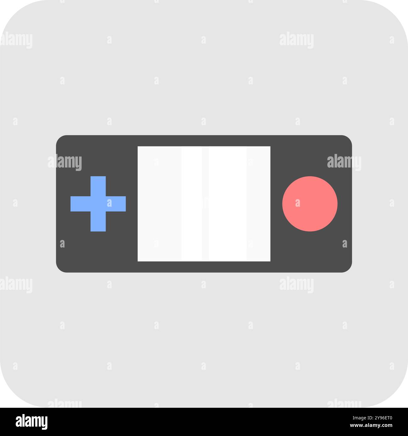 Video game on screen Stock Vector Images - Alamy