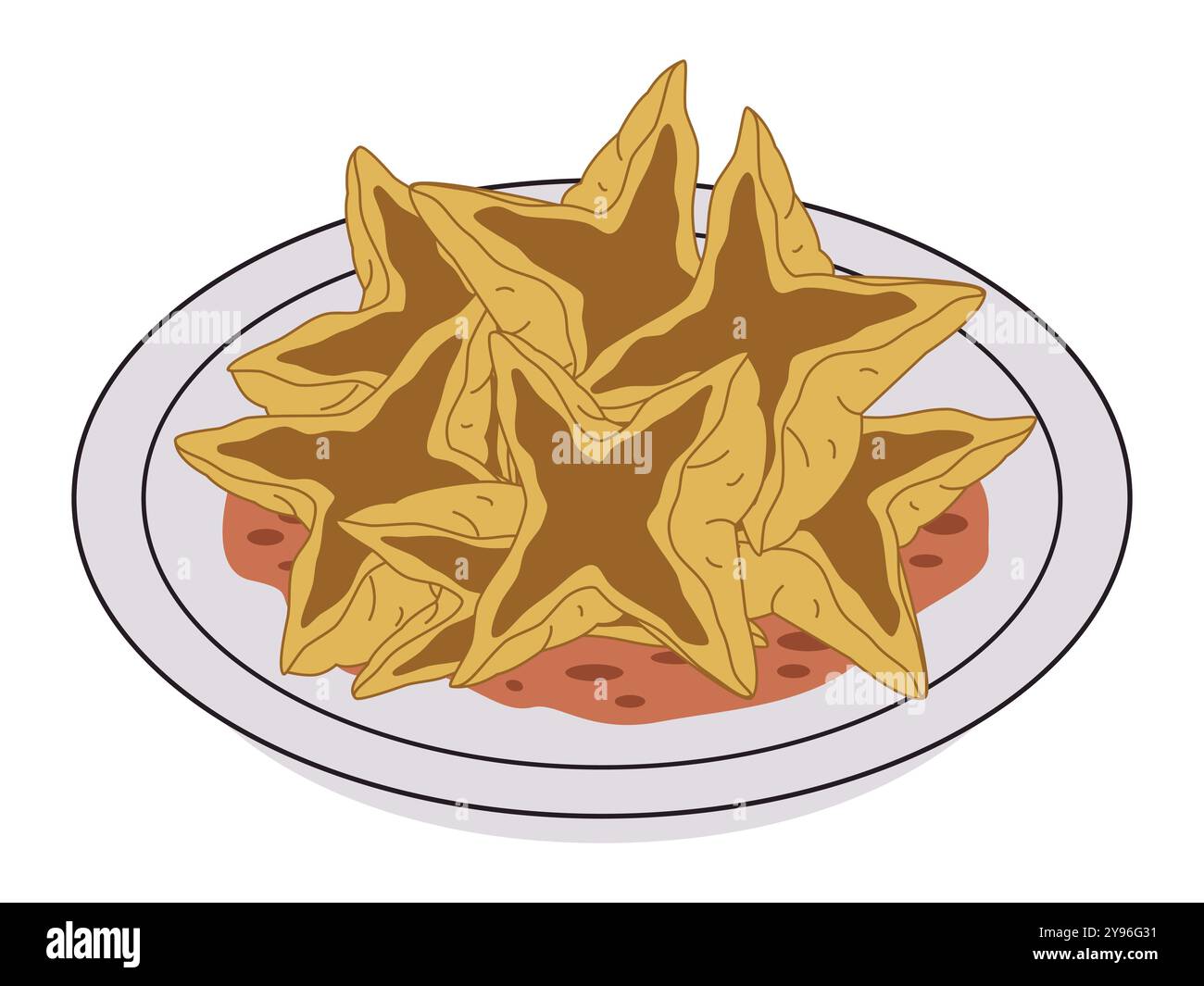 Indonesia street food Batagor West Java traditional cuisine fried dish ...