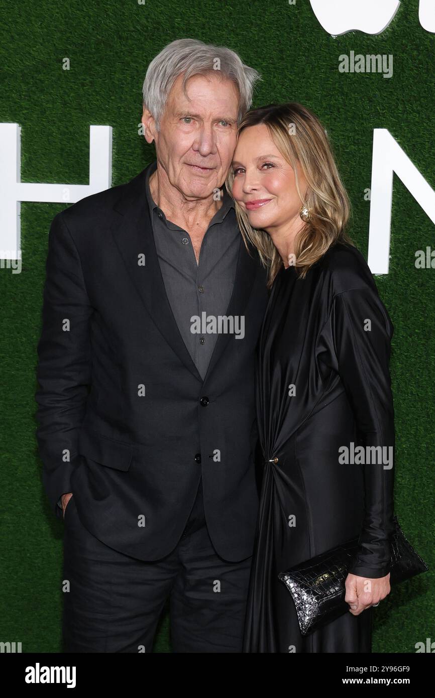 West Hollywood, Ca. 08th Oct, 2024. Harrison Ford and Calista Flockhart ...