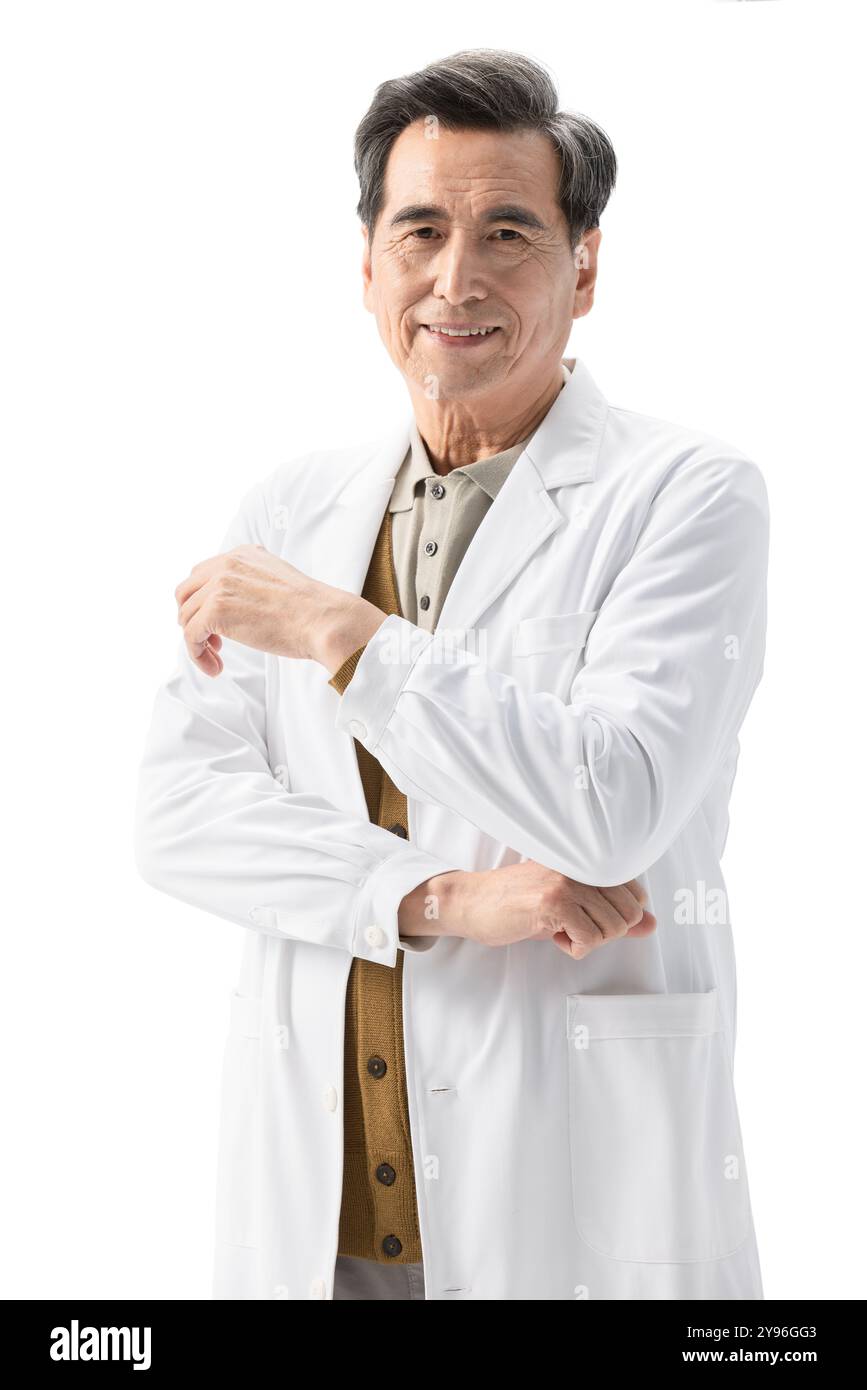 Portrait of traditional Chinese physician Stock Photo - Alamy