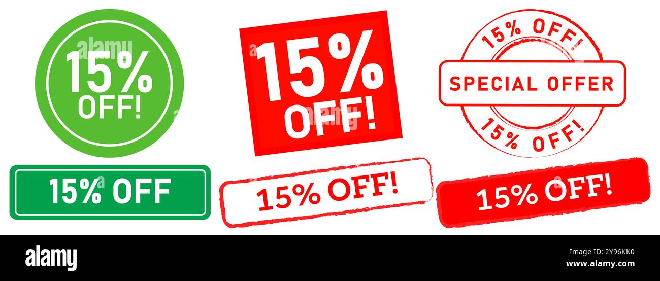 15 off Stock Vector Images - Alamy