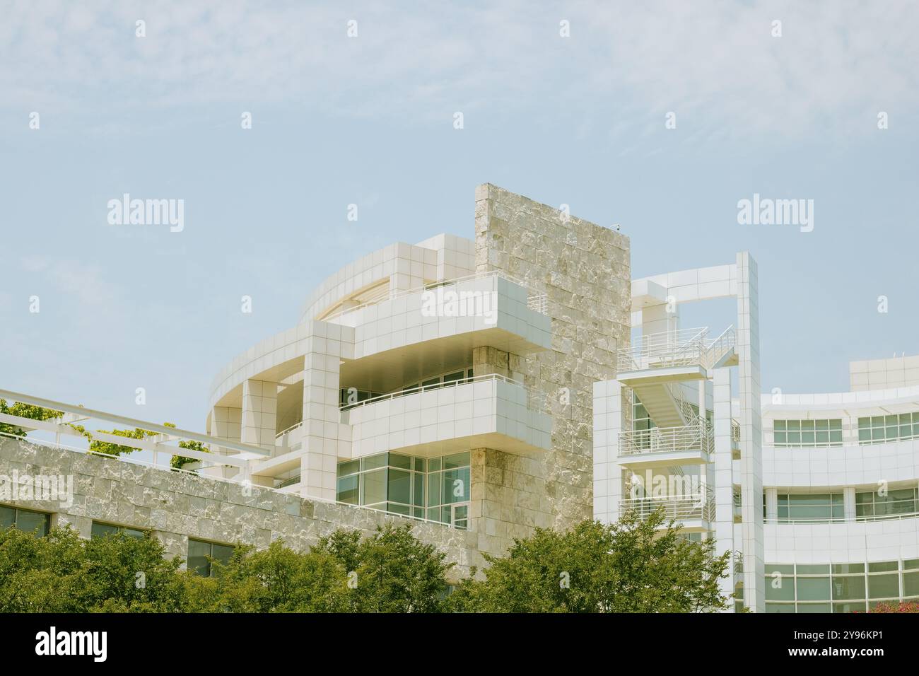 The Getty Museum buildings in Southern California Stock Photo - Alamy