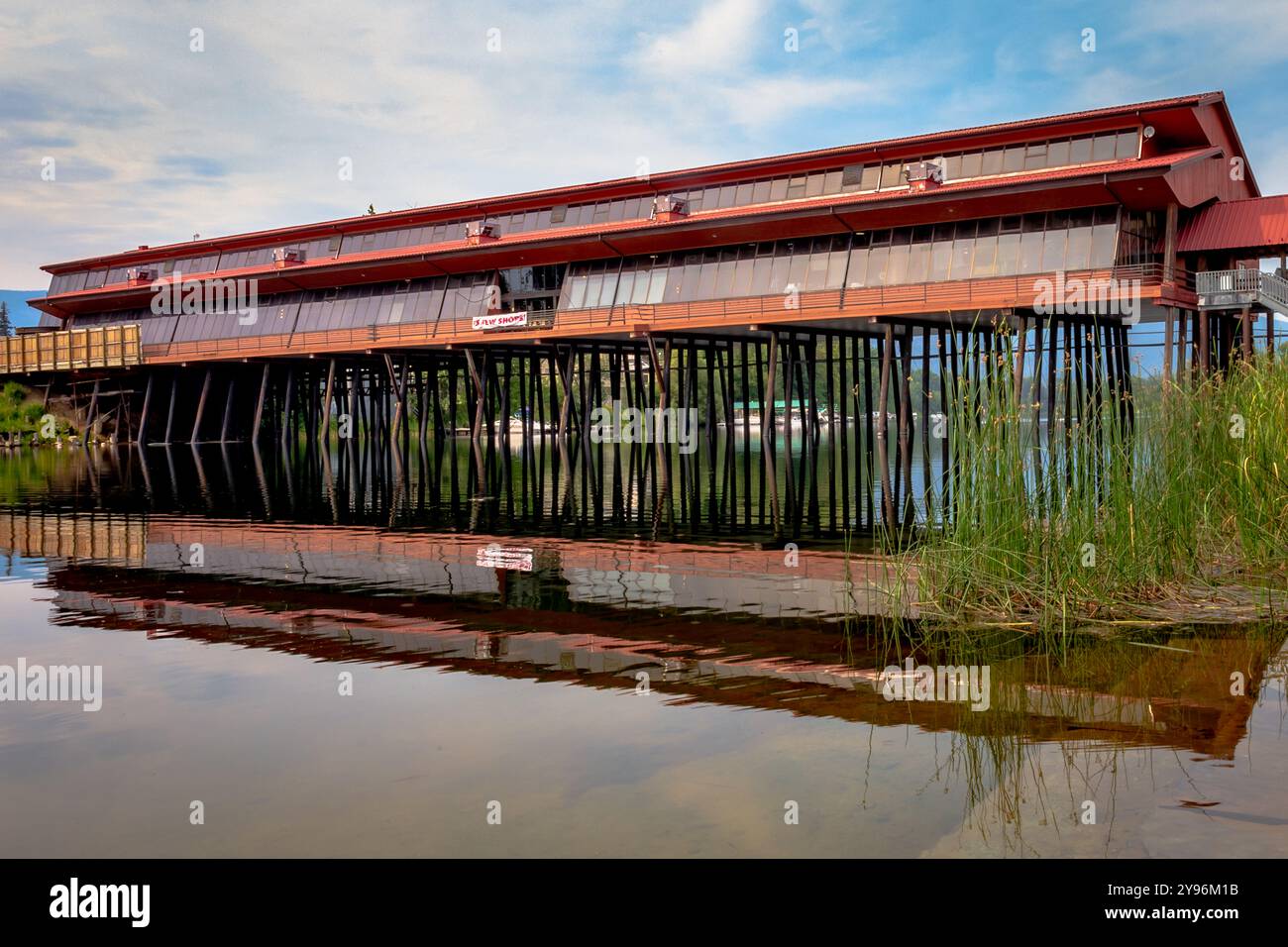 Cedar street bridge public market hi-res stock photography and images ...