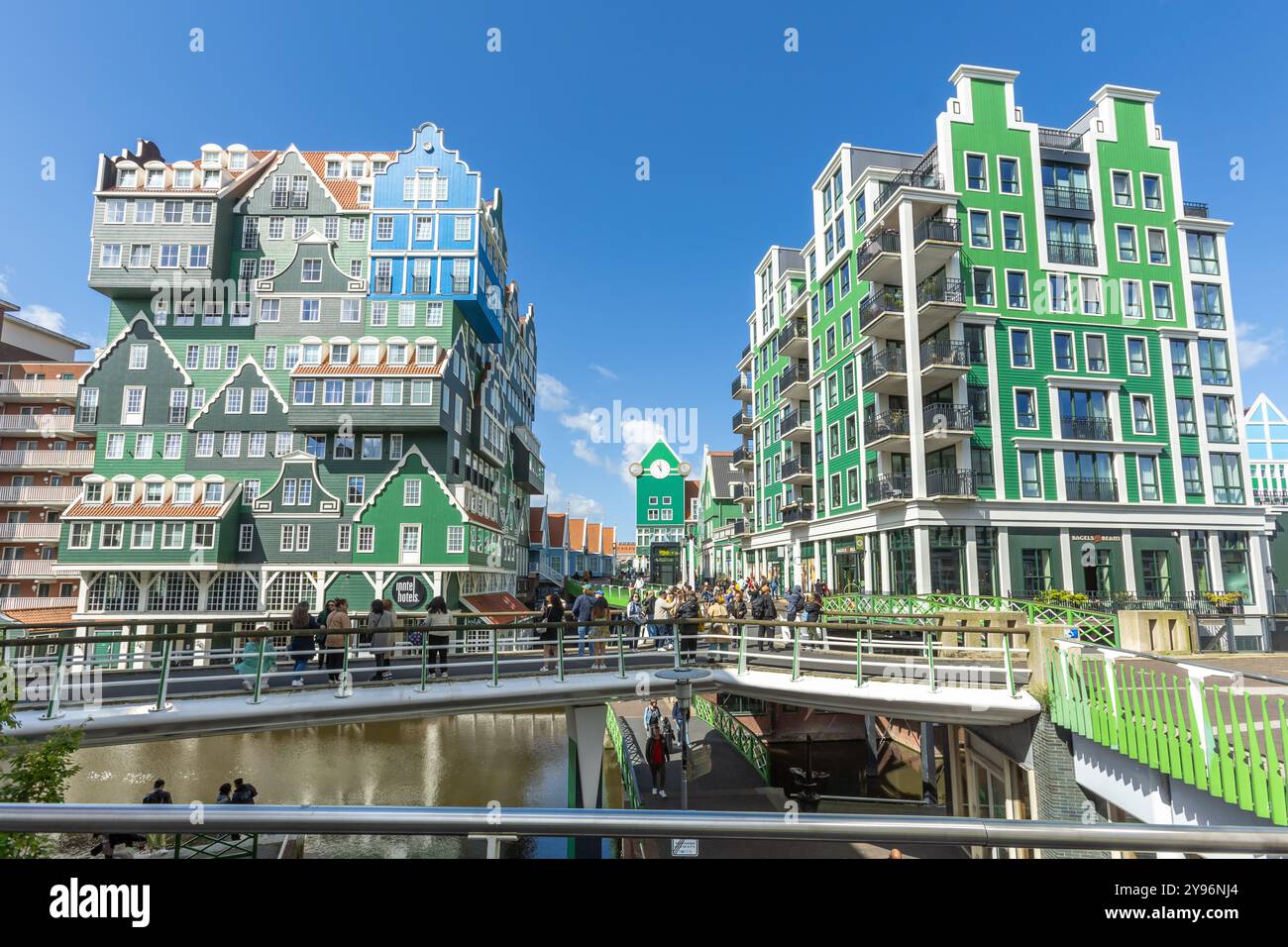 Zaandam, the Netherlands. 9 June 2024. Zaandam City Centre View. The ...