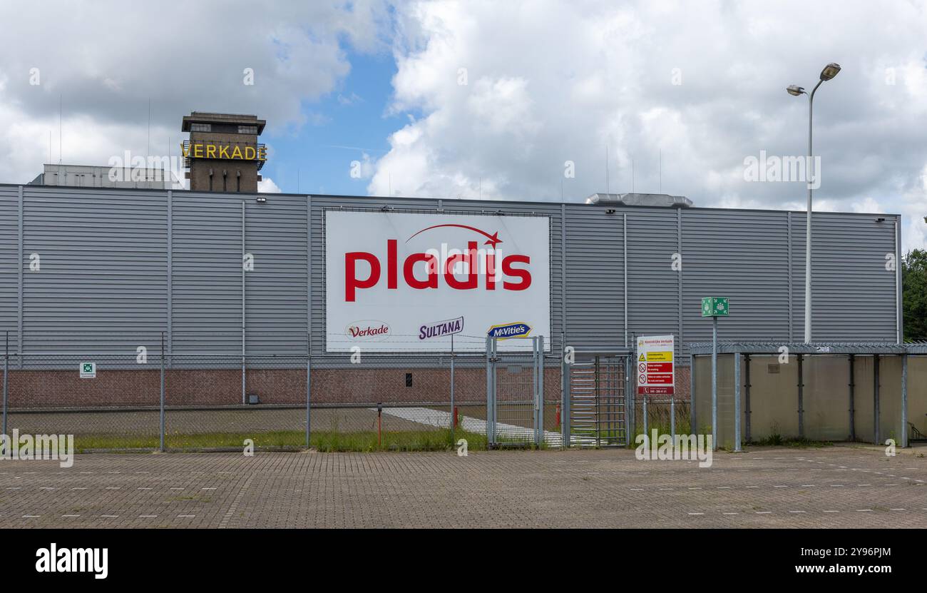Zaandam, the Netherlands. 9 June 2024. Pladis factory Zaandam. The second largest biscuit ...