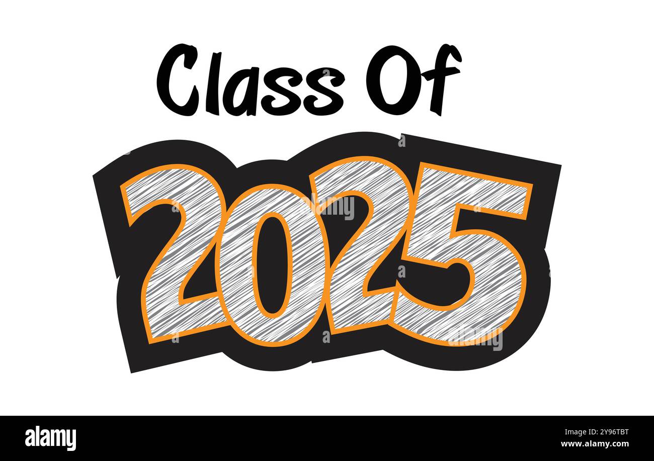 class of 2025 Graduation Quote Senior Class Of 2025 Graduation retro vintage typography ...