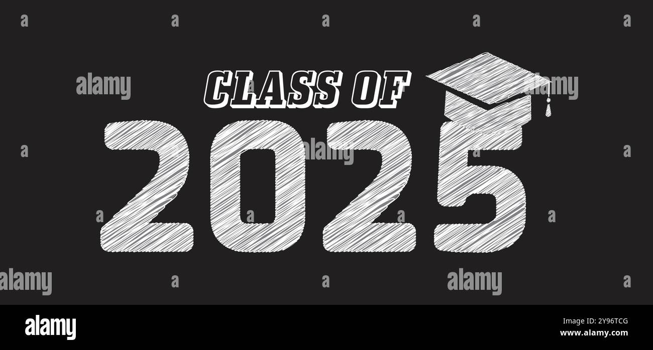 class of 2025 Graduation Quote Senior Class Of 2025 Graduation retro vintage typography ...
