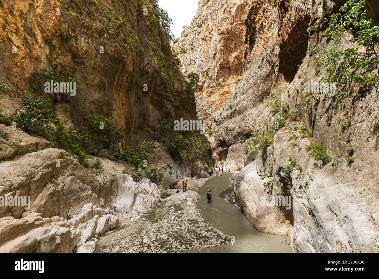 Saklikent National Park with canyon and river in Fethiye, Turkey Stock ...