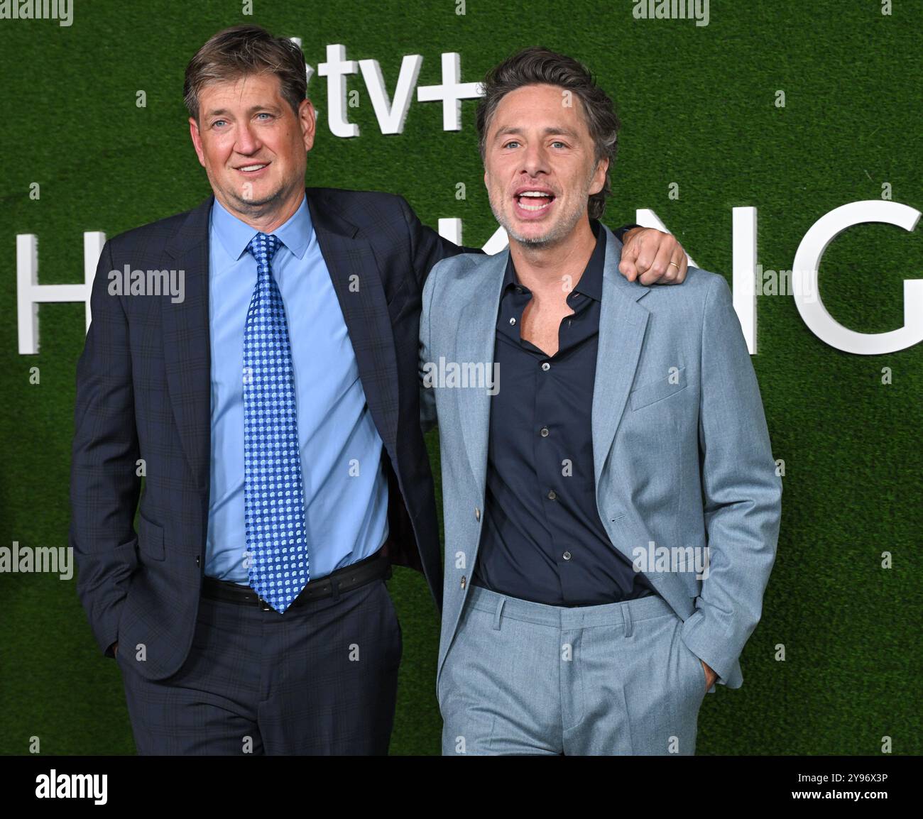 West Hollywood, USA. 08th Oct, 2024. Bill Lawrence and Zach Braff ...