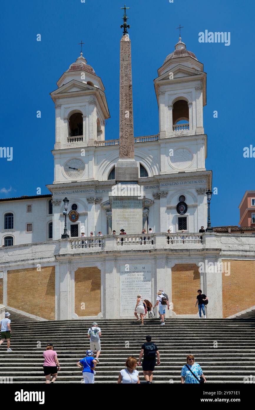 Spanish Steps, Piazza di Spagna , Rome , Lazio,Italy Stock Photo - Alamy