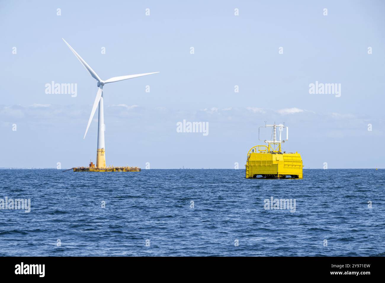 The worlds first offshore hydrogen production test platform hi-res ...