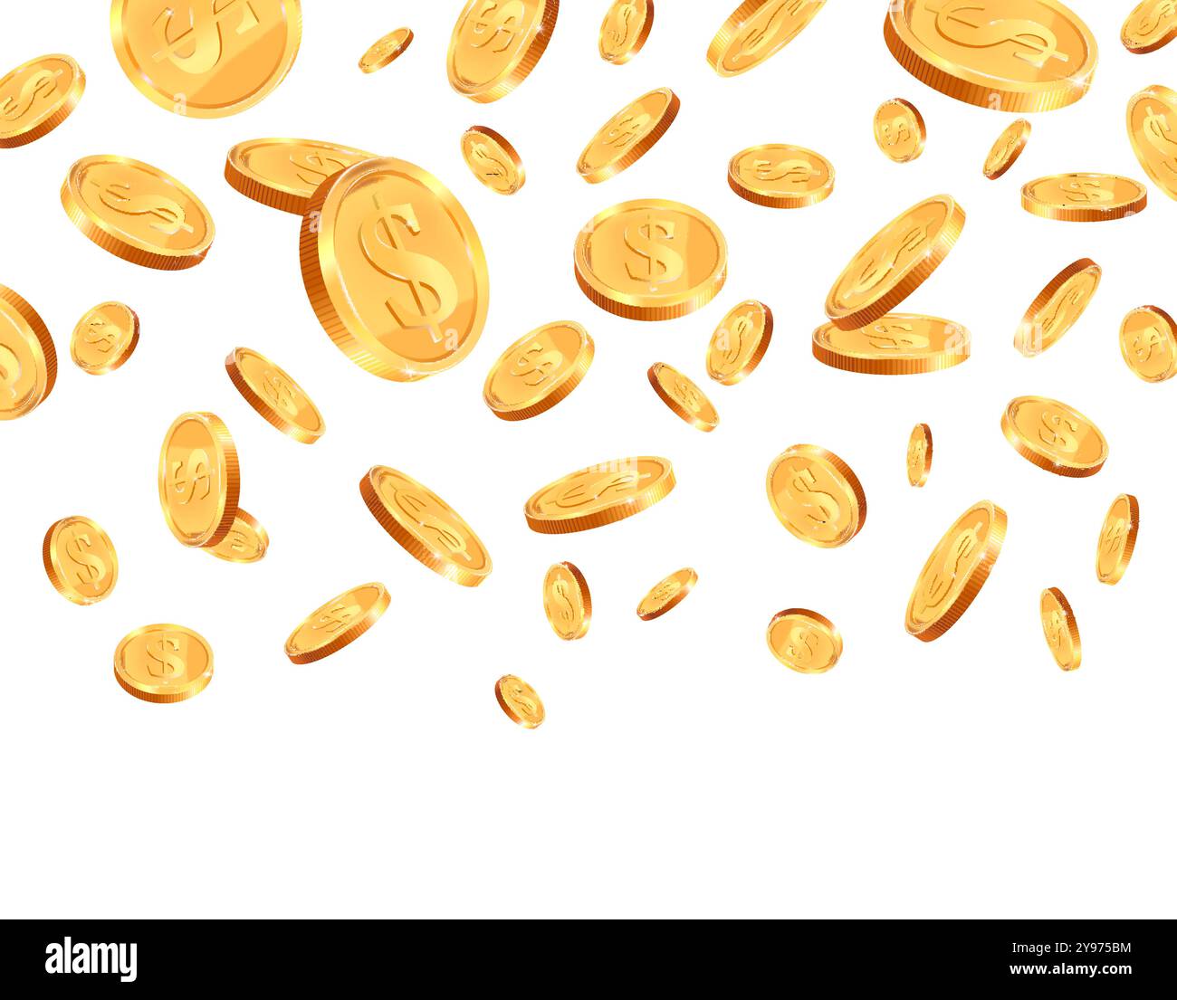 Animated money falling hi-res stock photography and images - Alamy