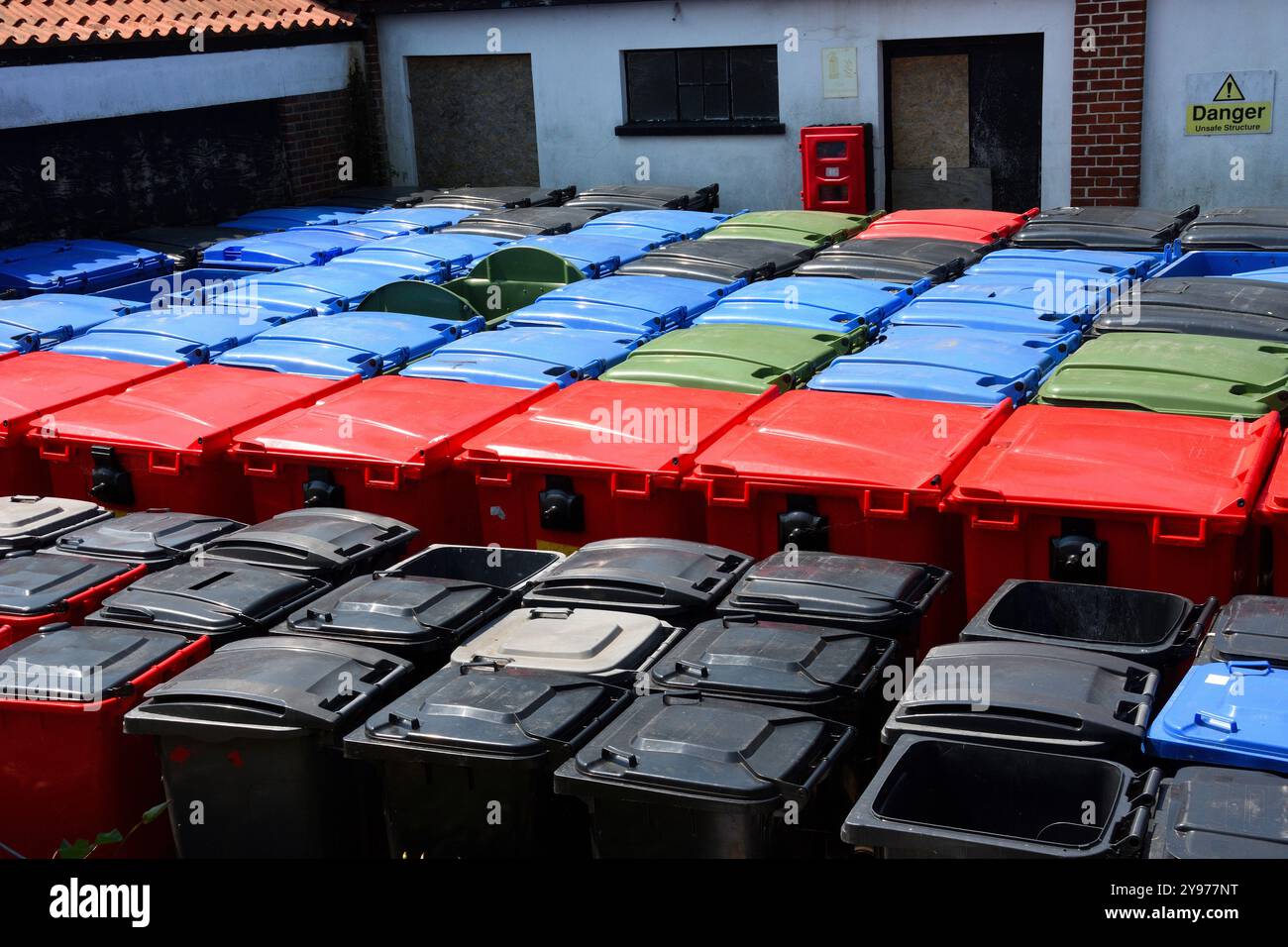 Group of bins hi-res stock photography and images - Alamy