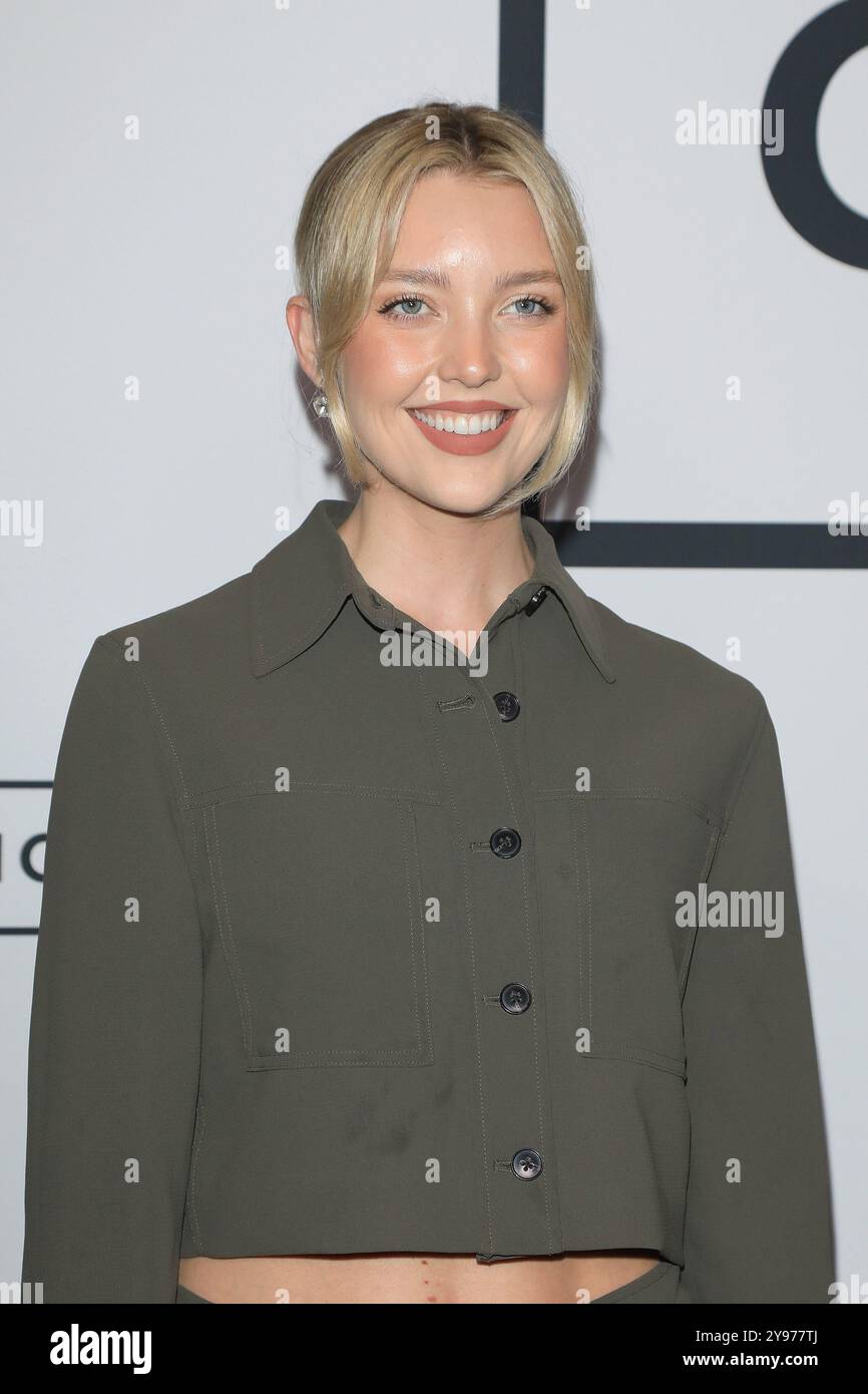 Los Angeles, USA. 08th Oct, 2024. Paige McGarvin attends the arrivals ...