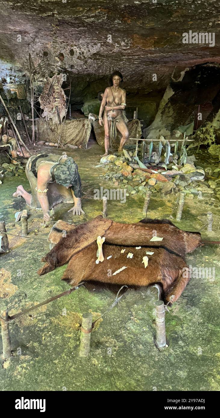 representations of prehistoric life Stock Photo - Alamy