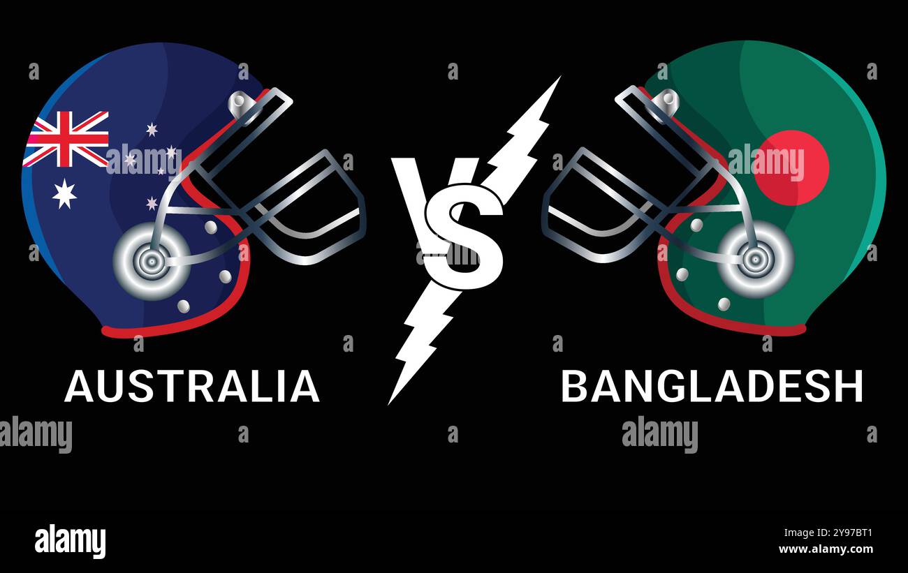 Bangladesh vs australia cricket Stock Vector Images - Alamy