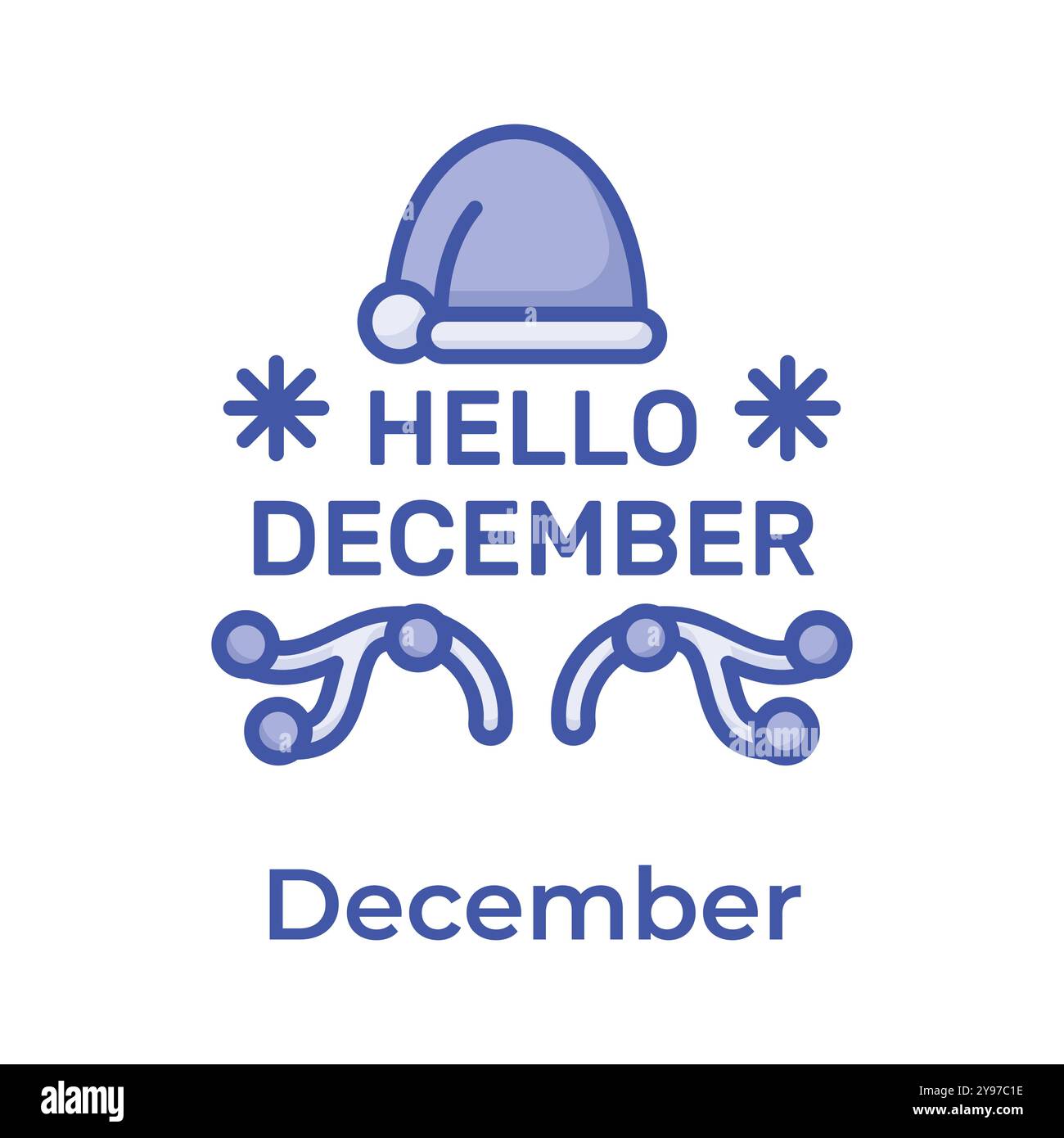 Hello december hi-res stock photography and images - Alamy