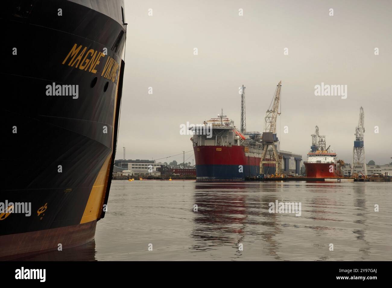 The "Jotun" FPSO (Floating Production Storage and Offloading) oil ...