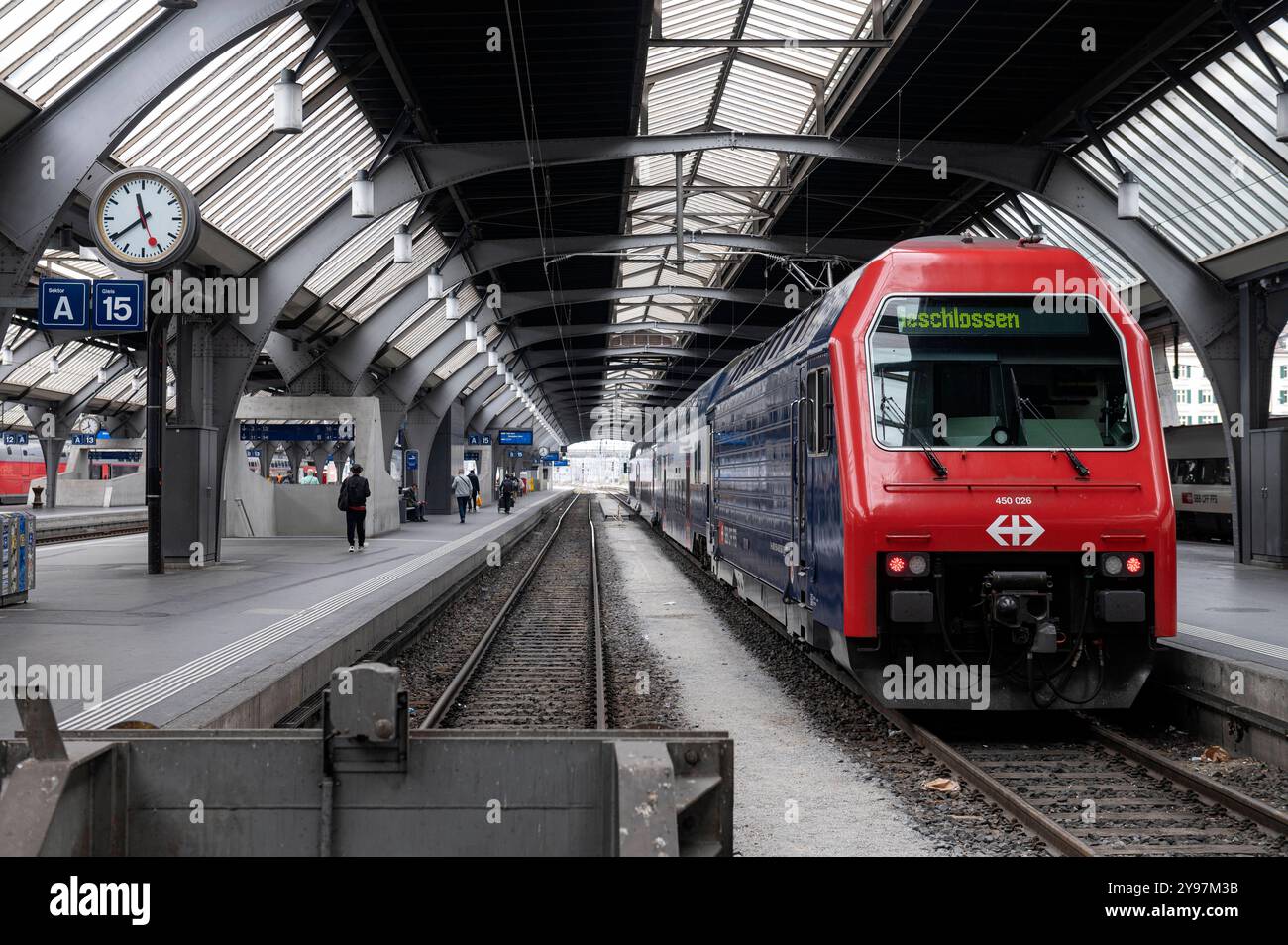Zürich Switzerland September 2024 Hauptbahnhof. Station. SBB CFF FFS ...
