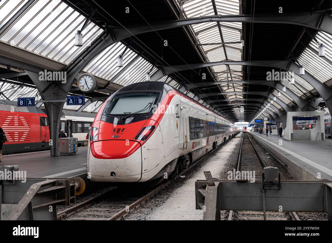 Zürich Switzerland September 2024 Hauptbahnhof. Station. SBB CFF FFS ...