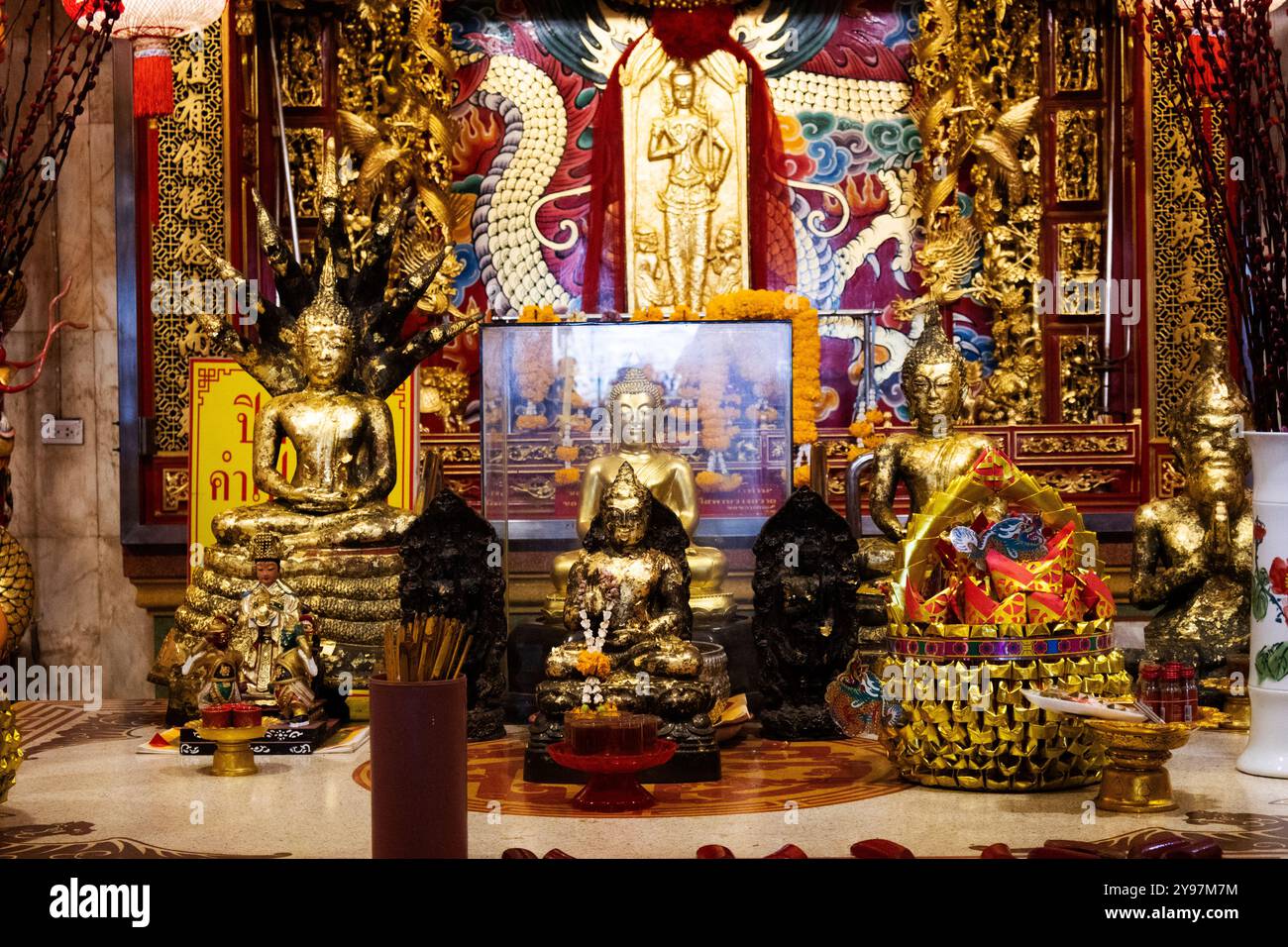 Ancient Chao Pho Lak Muang or Antique Samutsakhon city pillar shrine ...