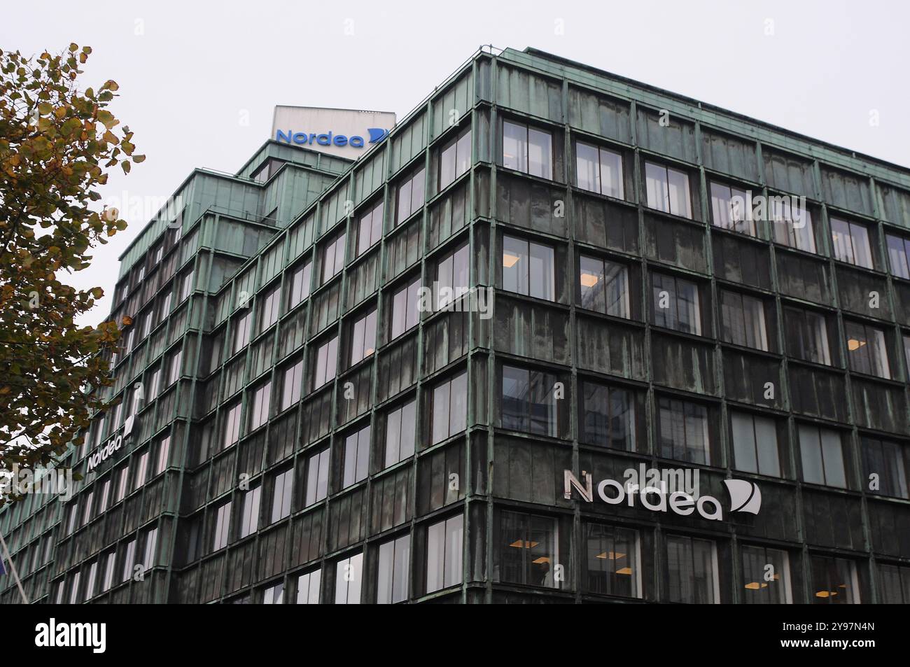 Copenhagen/ Denmark/09 Oct. 2024/Nordea bank in danish capital ...