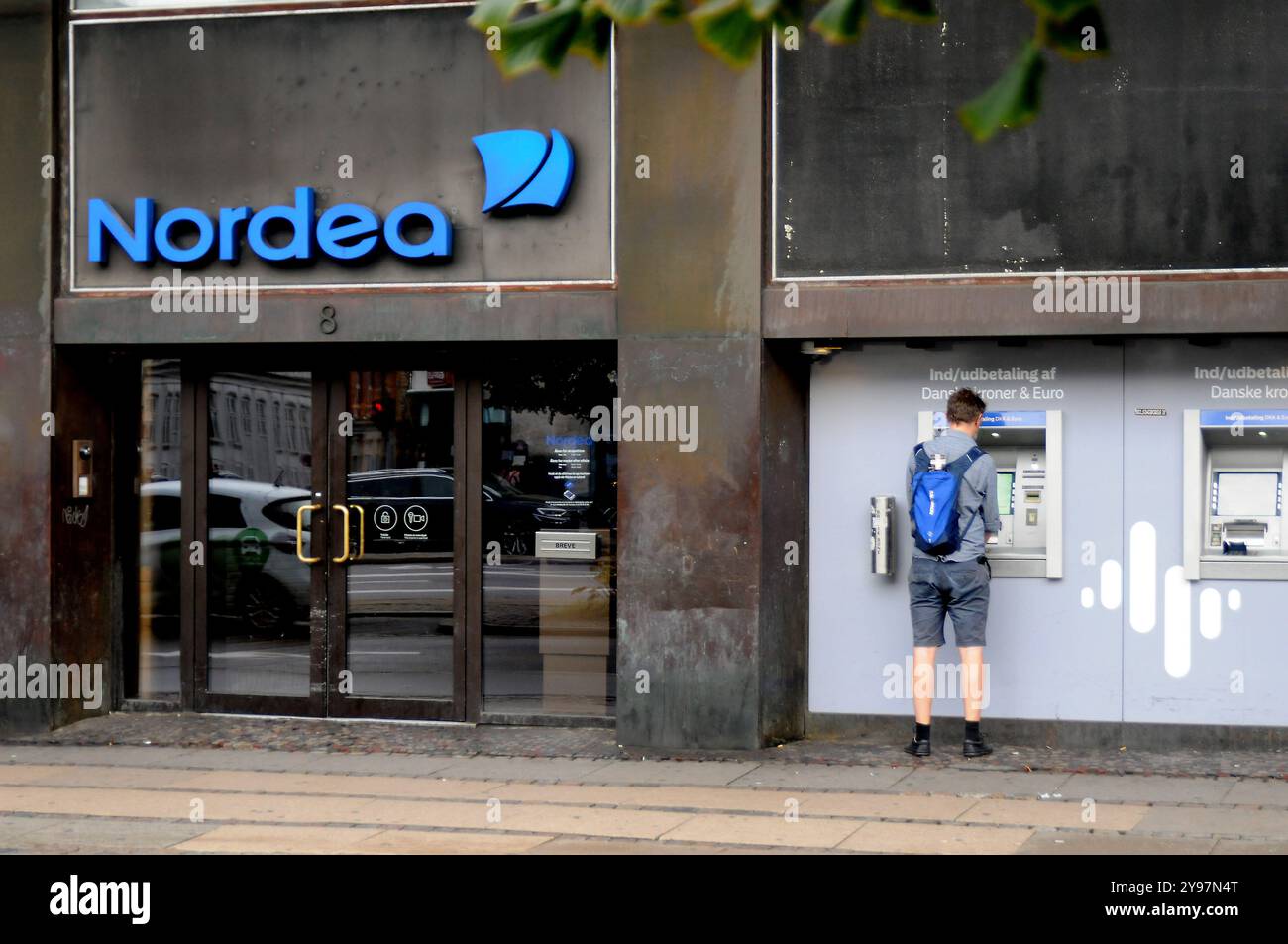 Copenhagen/ Denmark/09 Oct. 2024/Nordea bank in danish capital ...