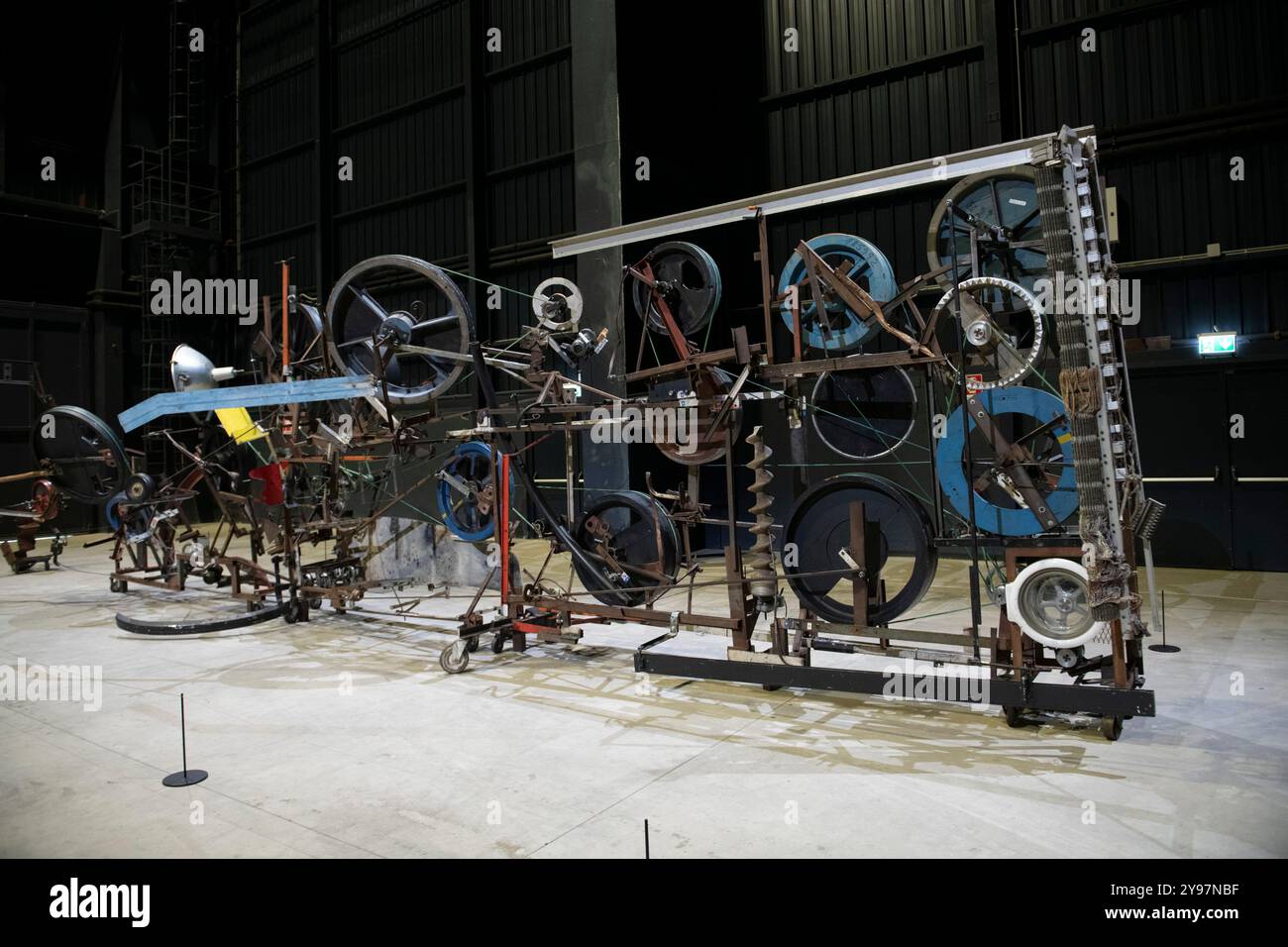 October 08 2024 - Italy, Milan, Pirelli Hangar Bicocca exhibition of ...