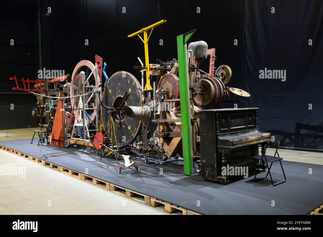 October 08 2024 - Italy, Milan, Pirelli Hangar Bicocca exhibition of ...