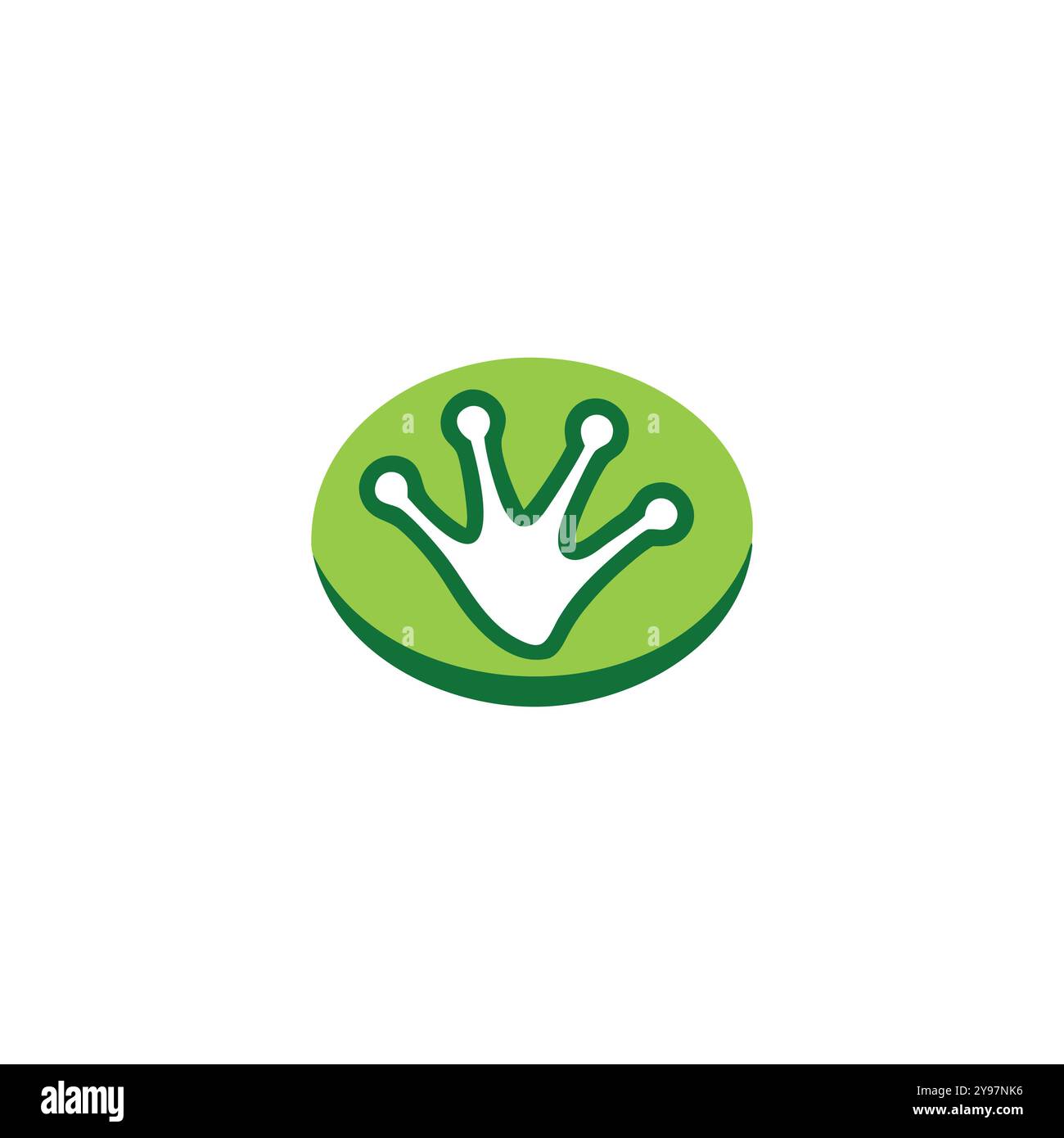 Power frog logo hi-res stock photography and images - Alamy