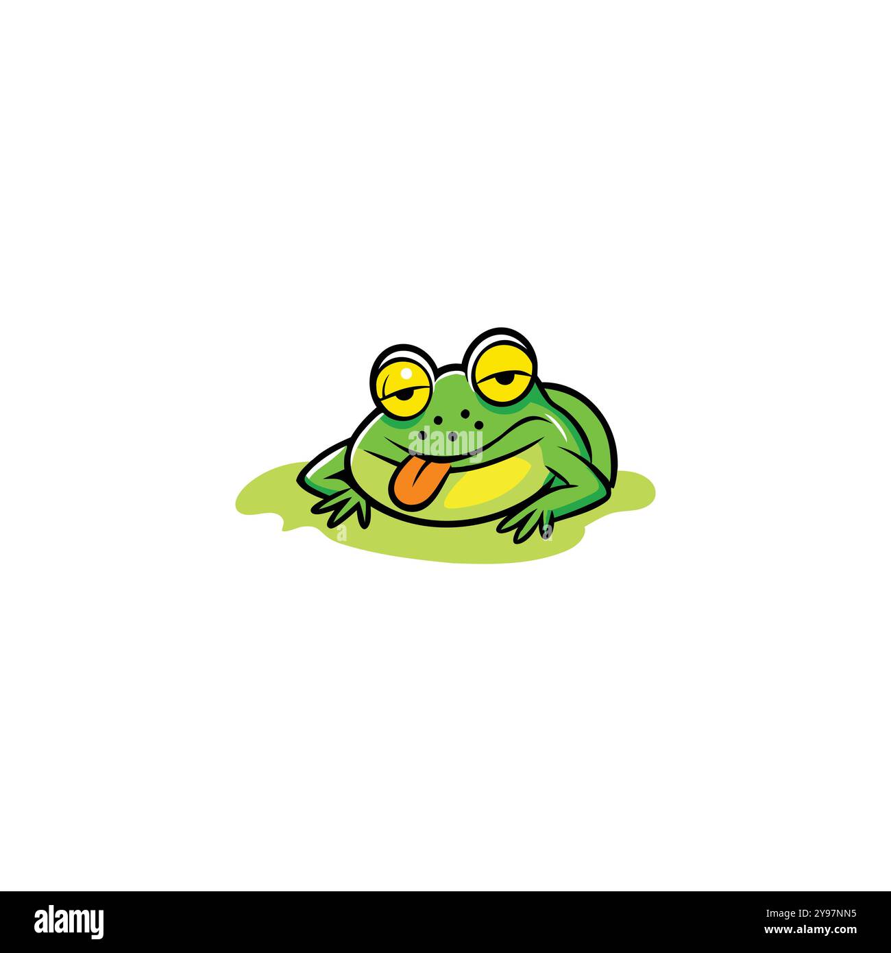 Power frog logo hi-res stock photography and images - Alamy
