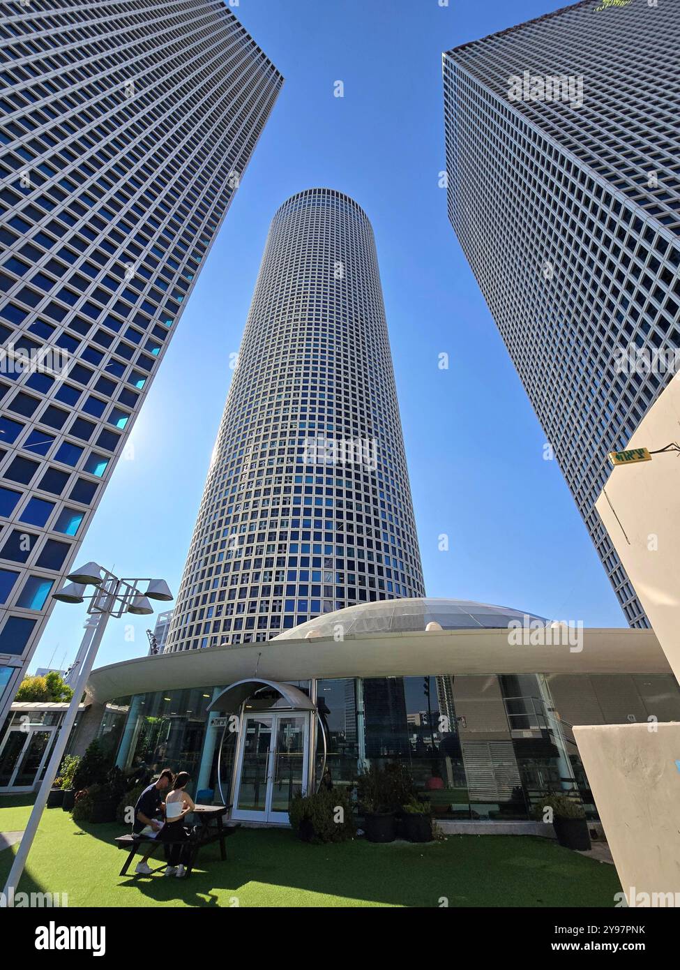 The Azrieli towers in Tel-Aviv, Israel Stock Photo - Alamy