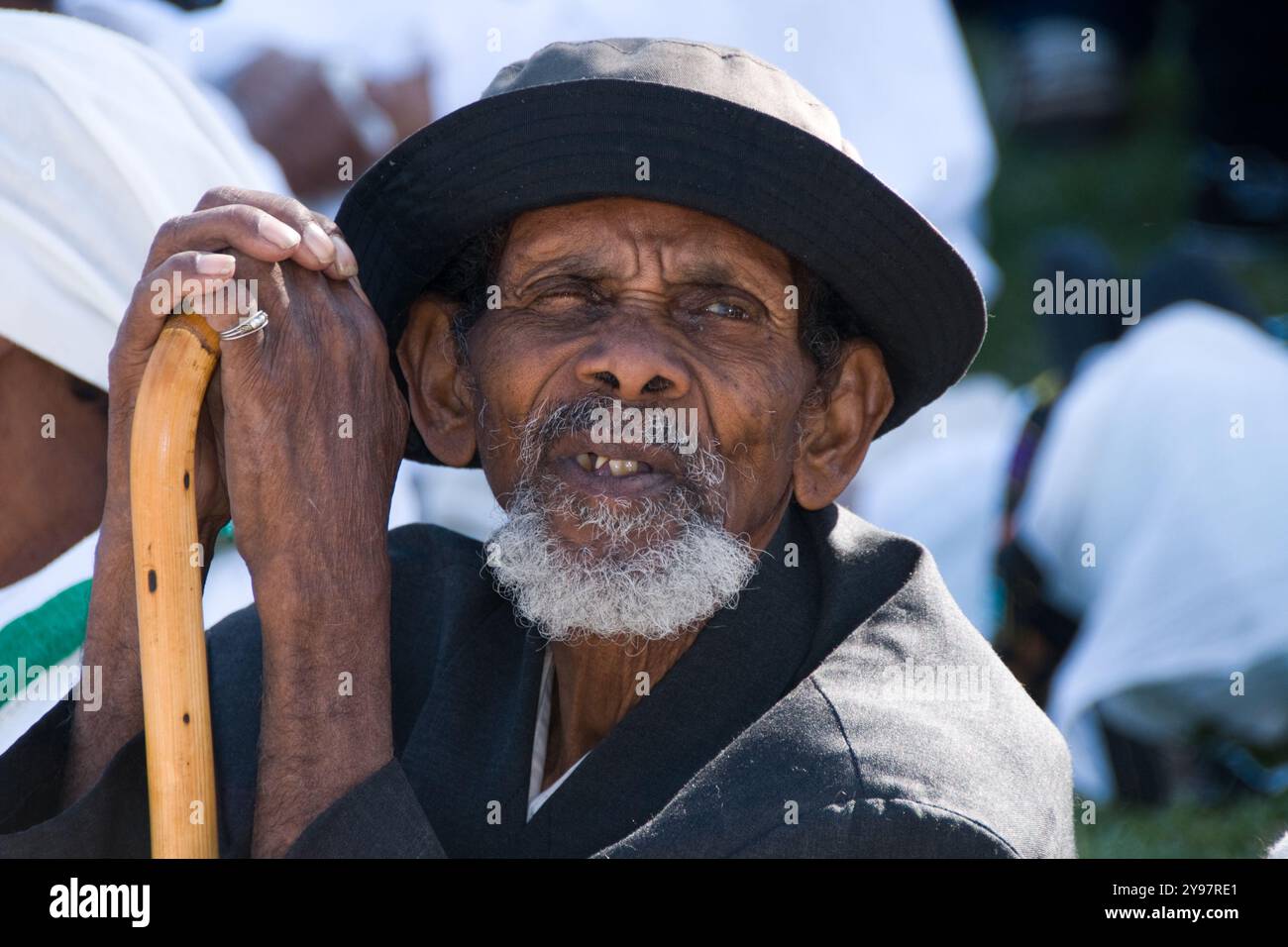 Ethiopian, Jewish man, a member of the Beta Israel Jewish Community in ...