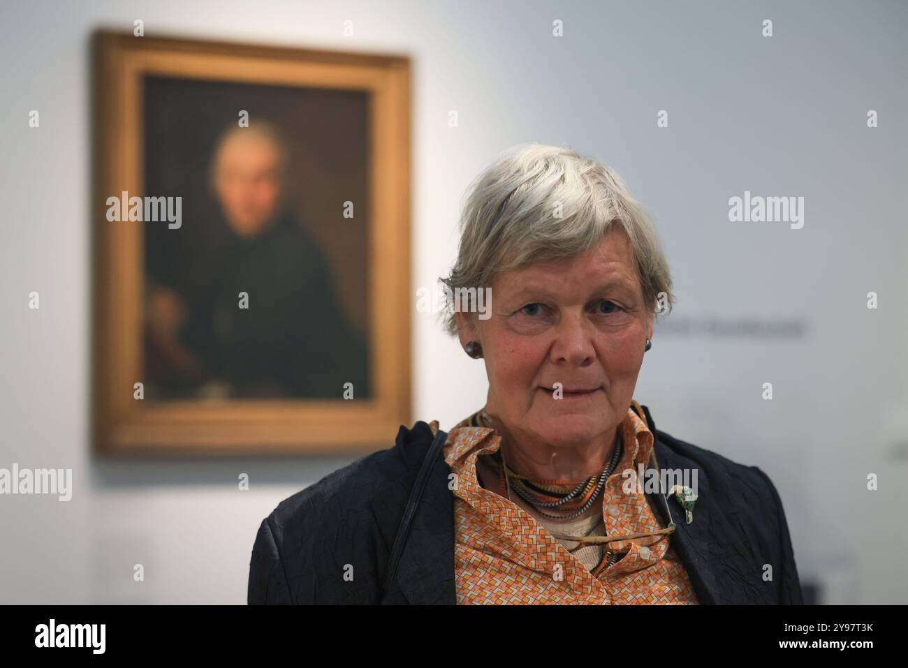 Cologne, Germany. 09th Oct, 2024. Marie-Louise von Plessen, writer and ...