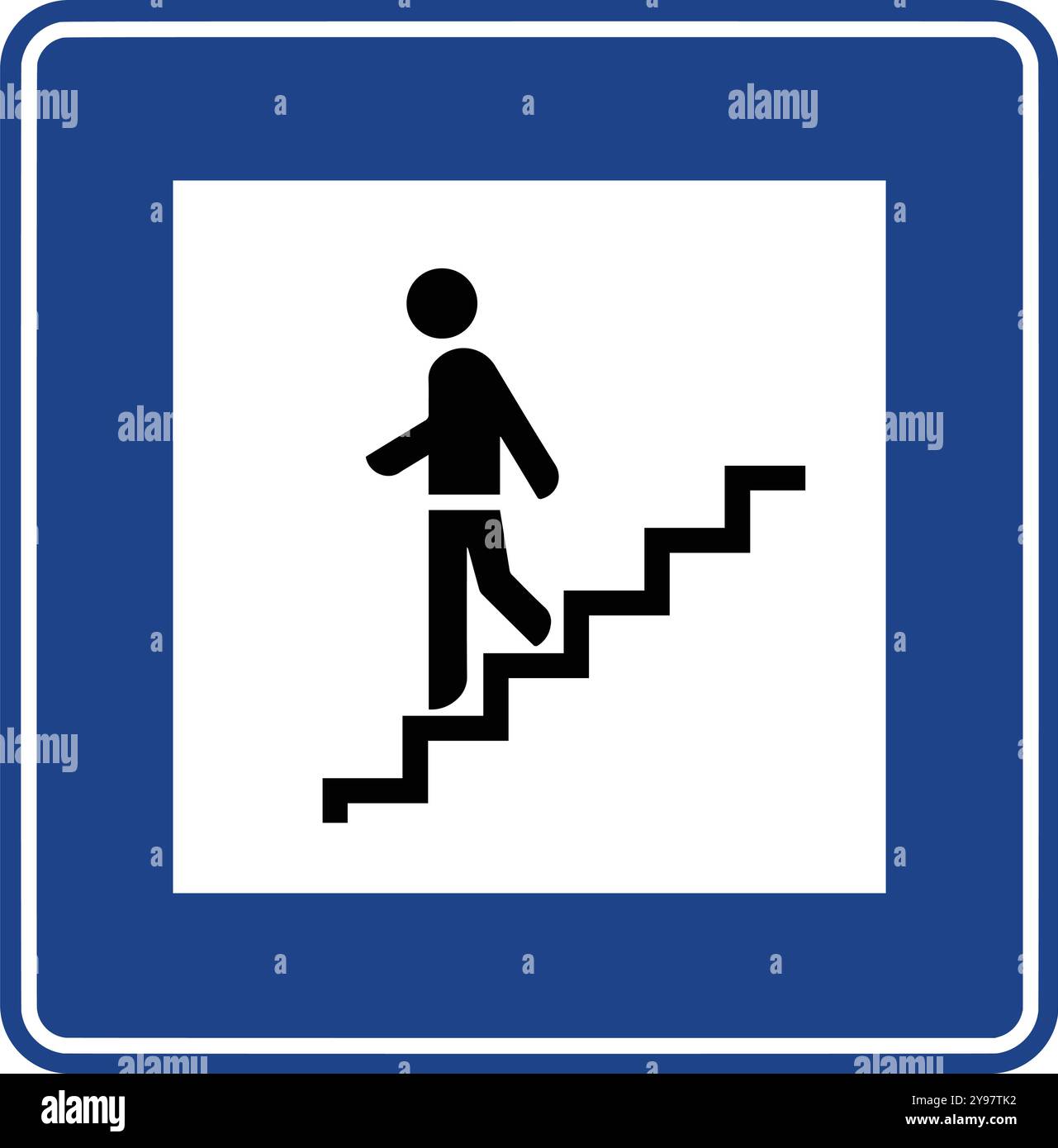 Pedestrian underpass, Road signs in Turkey. Standard traffic signs on ...