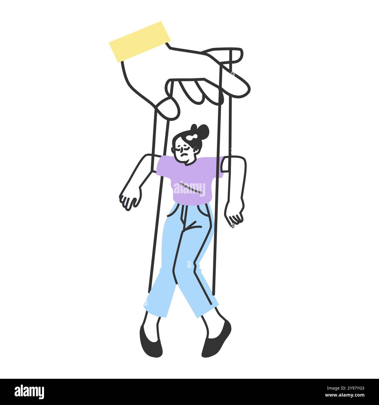 Gaslighting concept. Psychological manipulation method, and cognitive ...