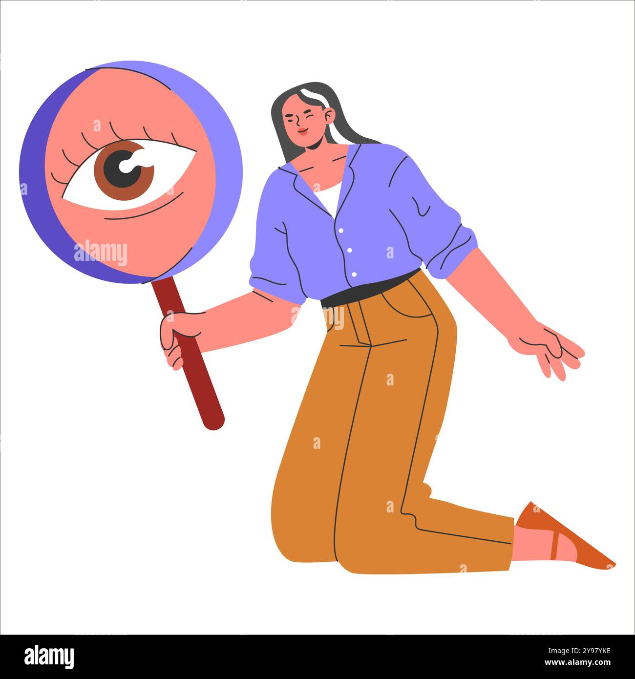 Insightful analysis Stock Vector Images - Alamy