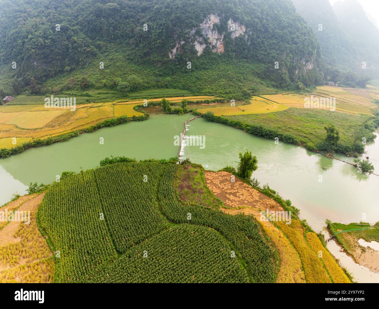 Cao bang province, vietnam aerial hi-res stock photography and images ...