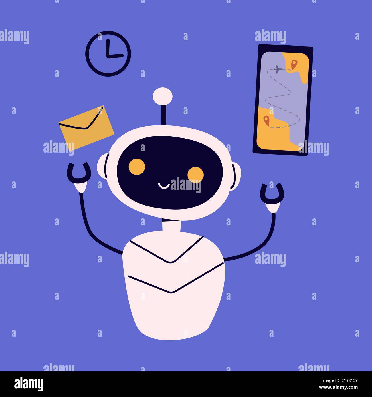 Future artificial intelligence fast Stock Vector Images - Alamy