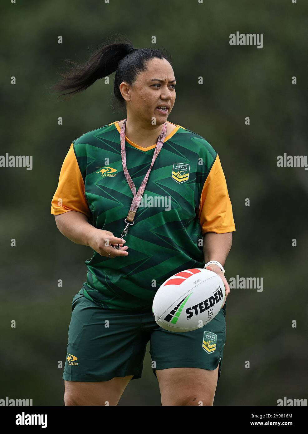 Coach Jess Skinner looks on during the Australian Women’s Prime ...