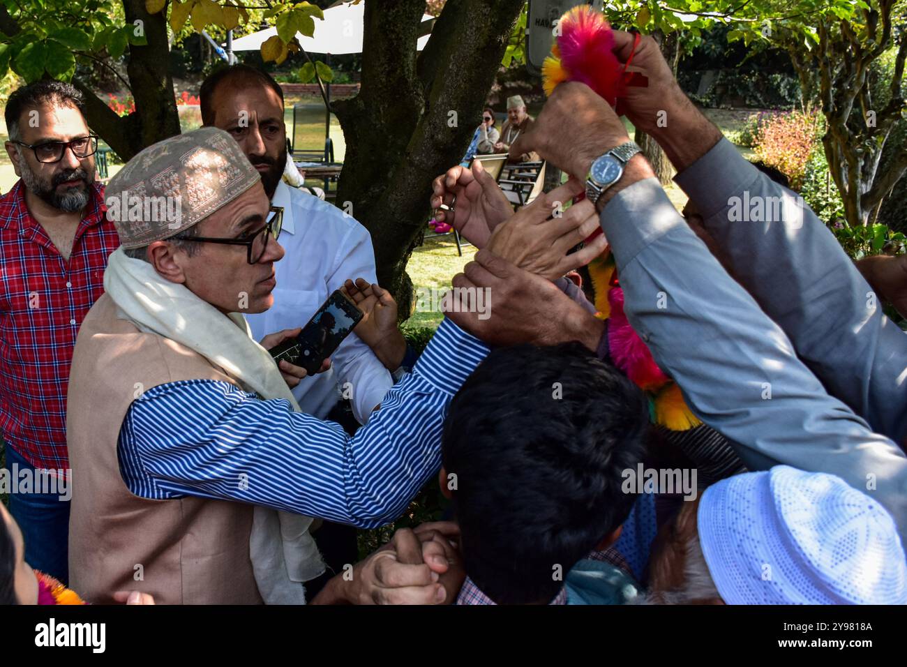Former Chief Minister and vice-president of Jammu and Kashmir National ...