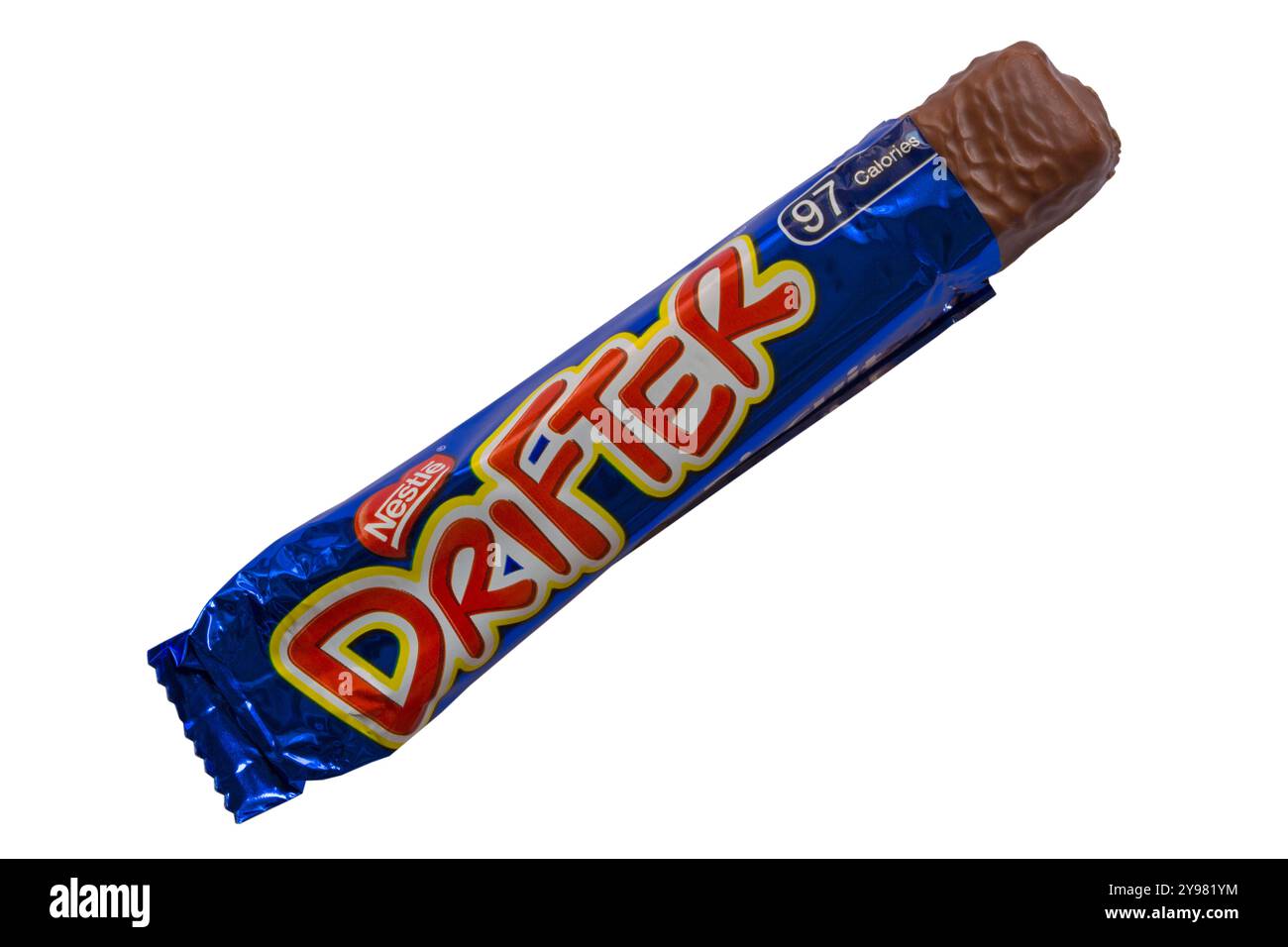 Nestle Drifter biscuit, biscuit bar isolated on white background ...