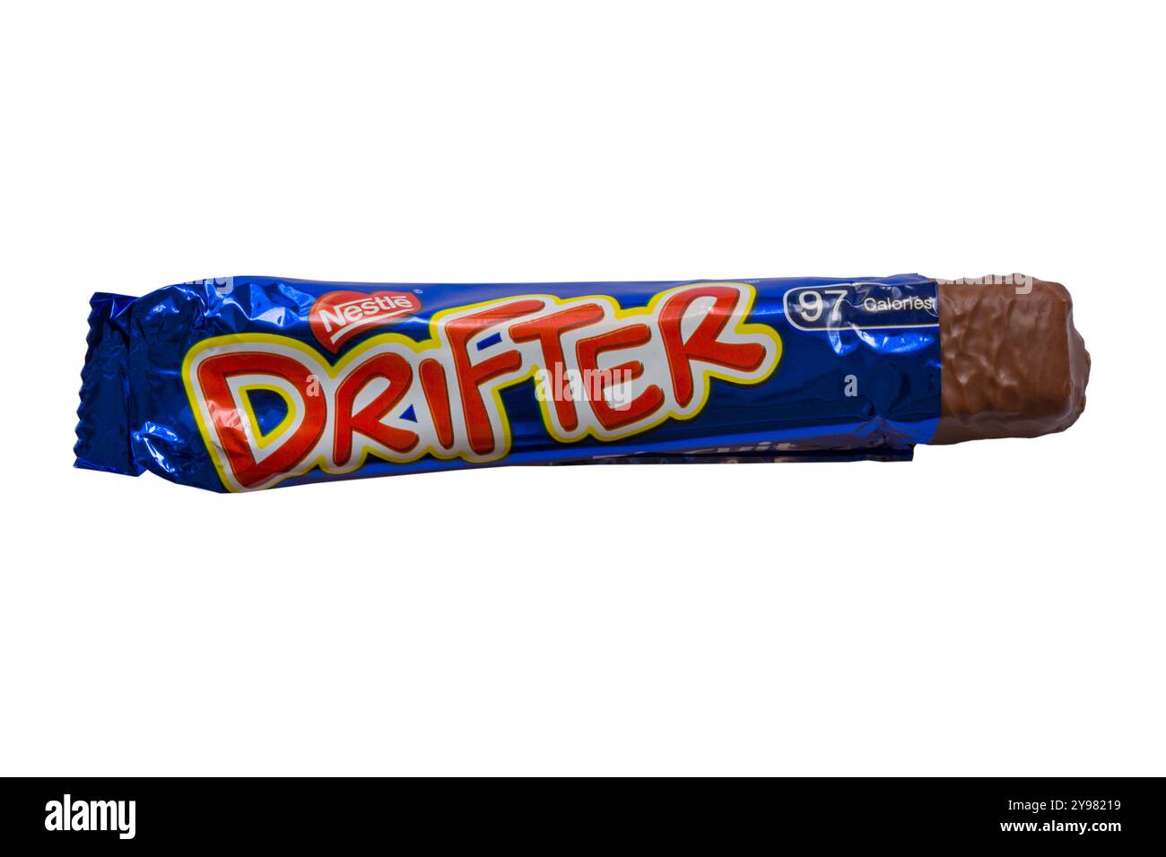 Nestle Drifter biscuit, biscuit bar isolated on white background ...