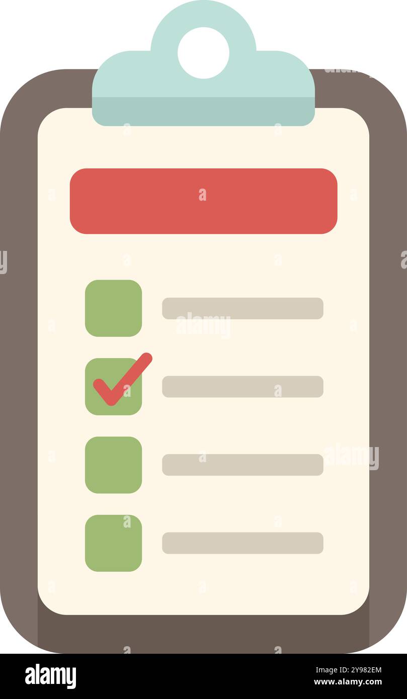 Clipboard is showing a checklist with check marks hi-res stock photography and images - Alamy